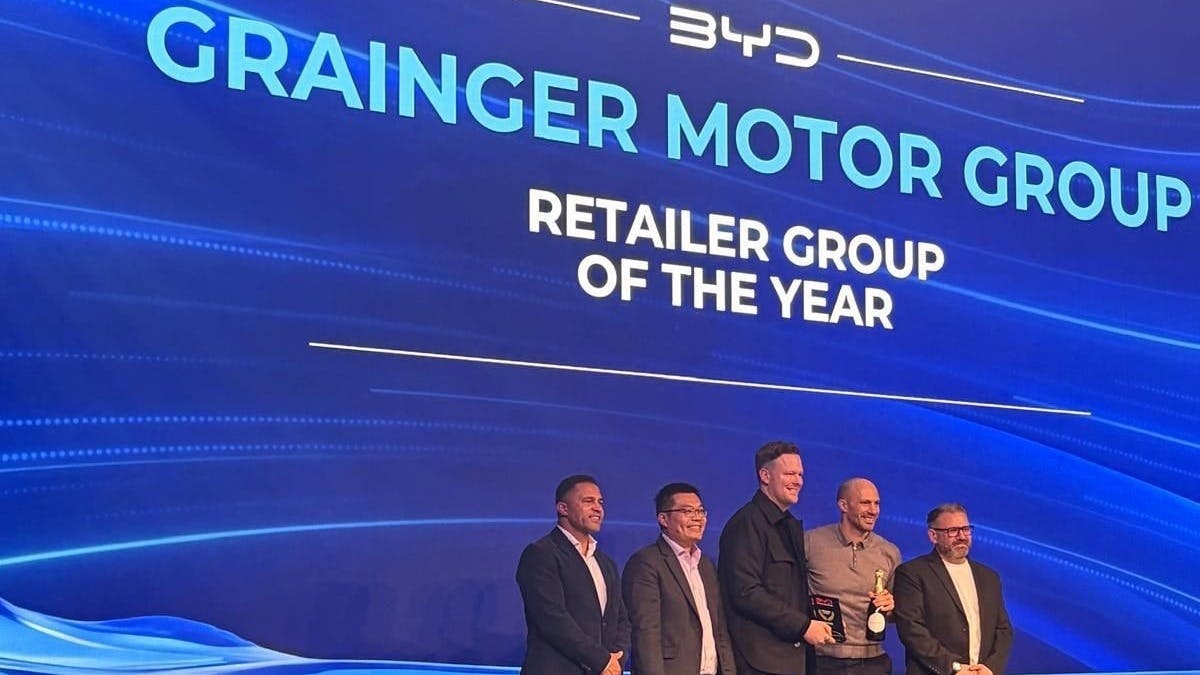 Grainger Motor Group Celebrates Double Win at Inaugural BYD UK Retailer ...